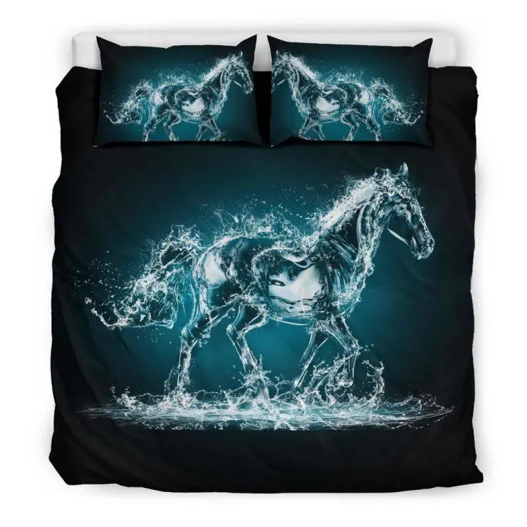 Water and Horse Shape Bedding Set - Sand Creek Farm