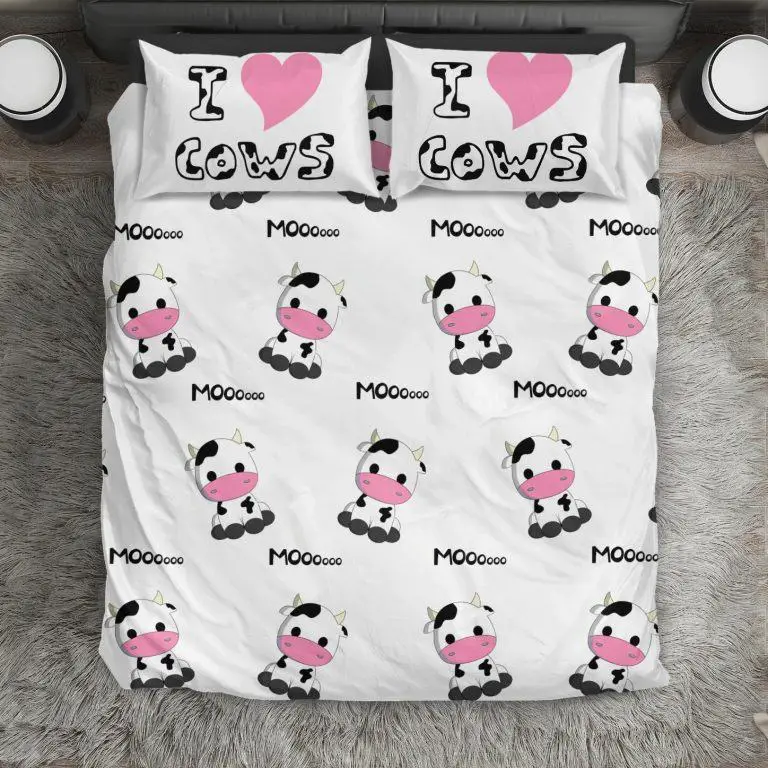 Brown Dairy Cow Bedding Set - Sand Creek Farm Brown Dairy Cow Bedding Set - Sand Creek Farm