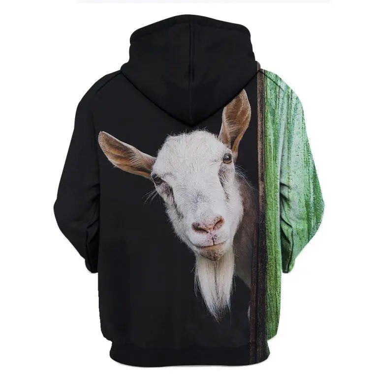 Beautiful Goat All Over Print 3D Hoodie - Sand Creek Farm